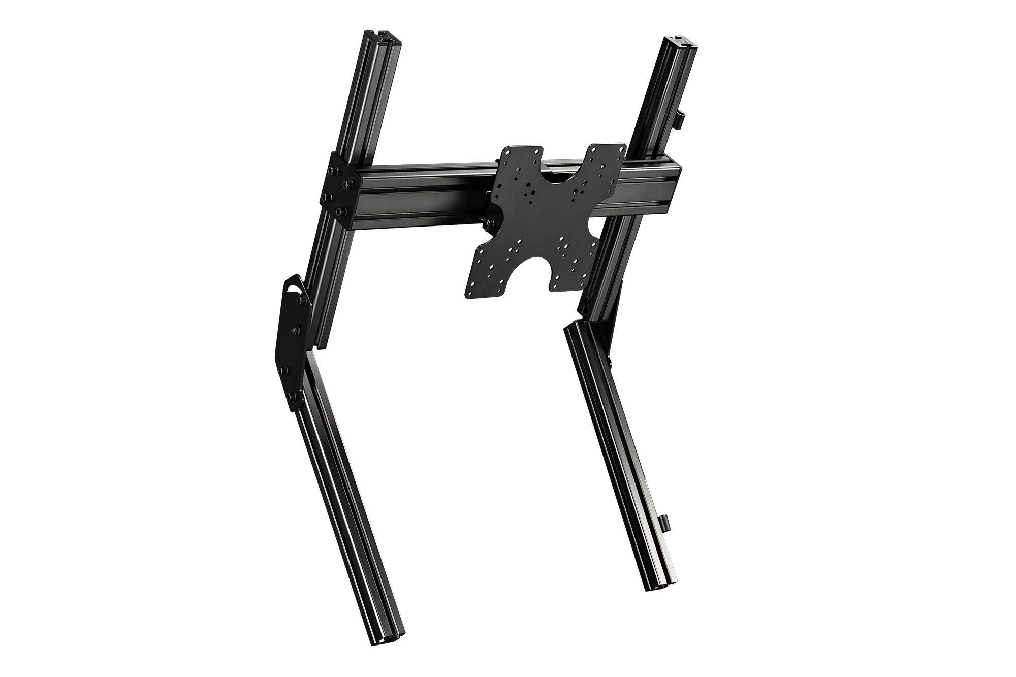NEXT LEVEL RACING Elite Freestanding Overhead / Quad Monitor Stand Add ...