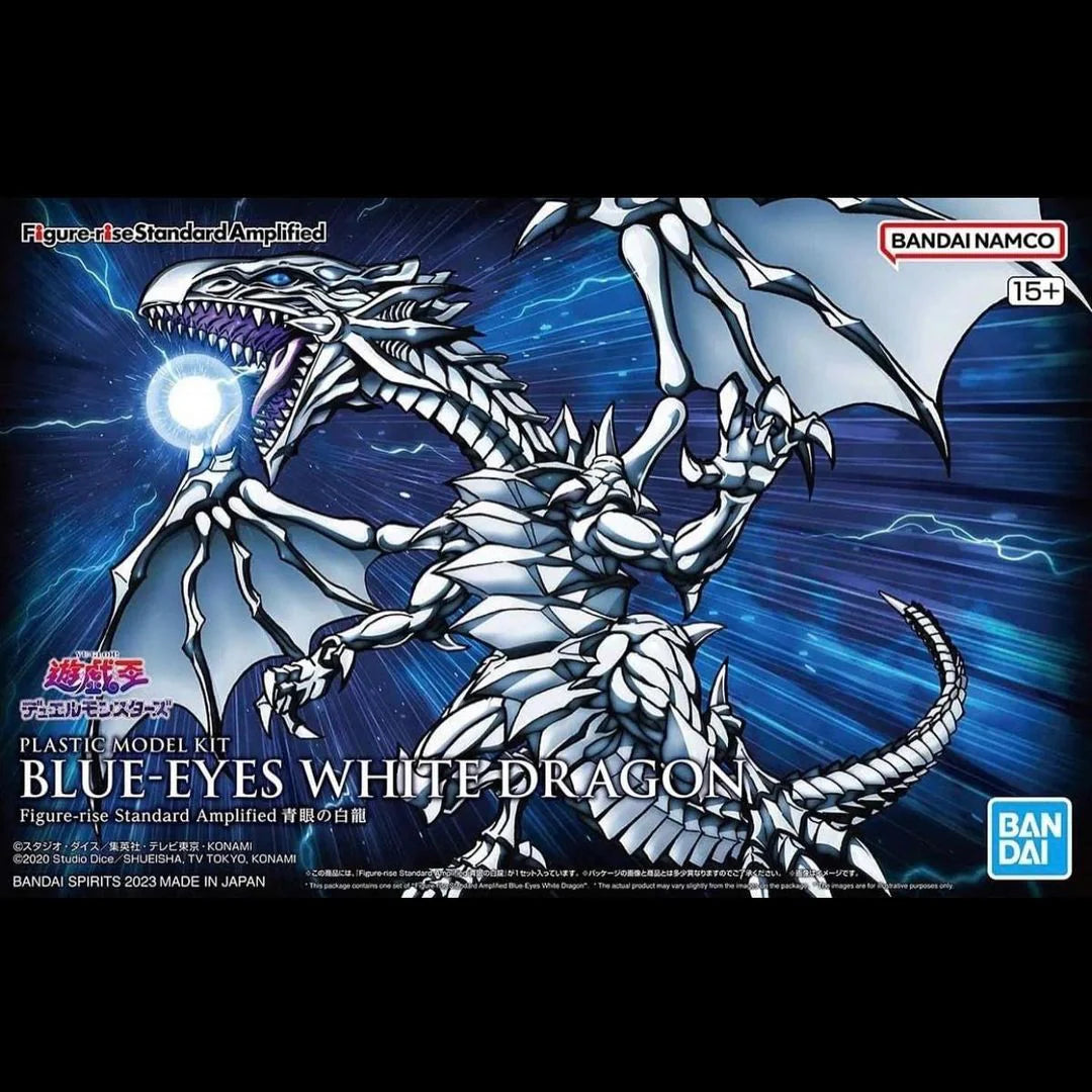 BANDAI HOBBY Figure-rise Standard Amplified Blue-Eyes White Dragon "Yu ...